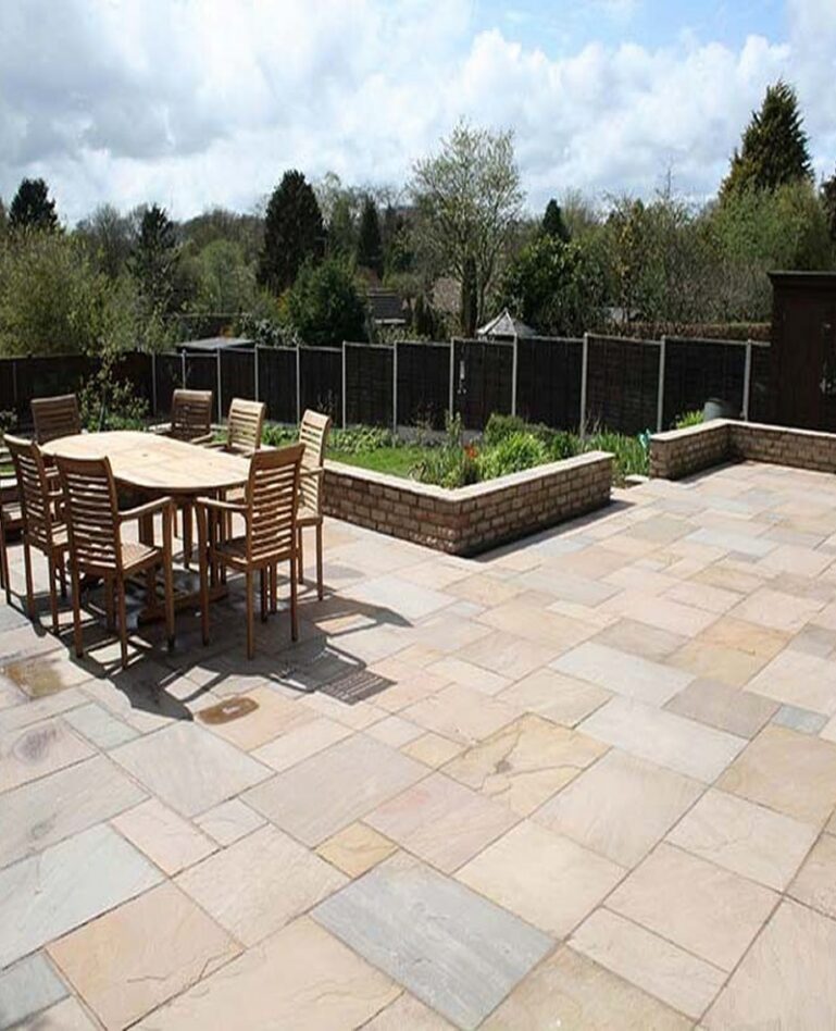 Autumn Brown Riven Paver - Authentic Stone