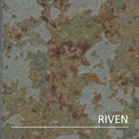 Multicolour Slate Riven - Authentic Stone