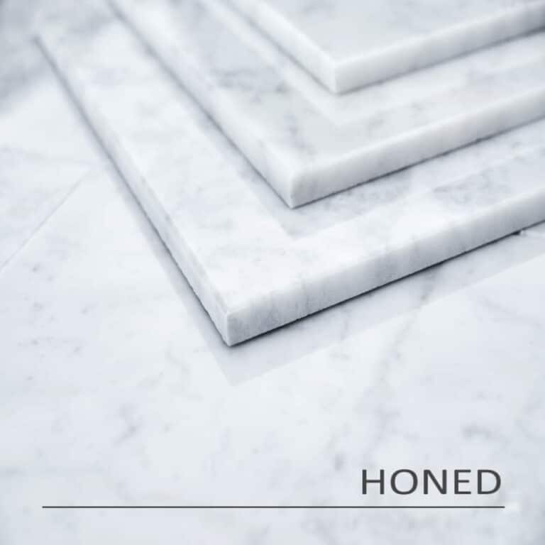 Bianco Carrara Honed Marble - Authentic Stone
