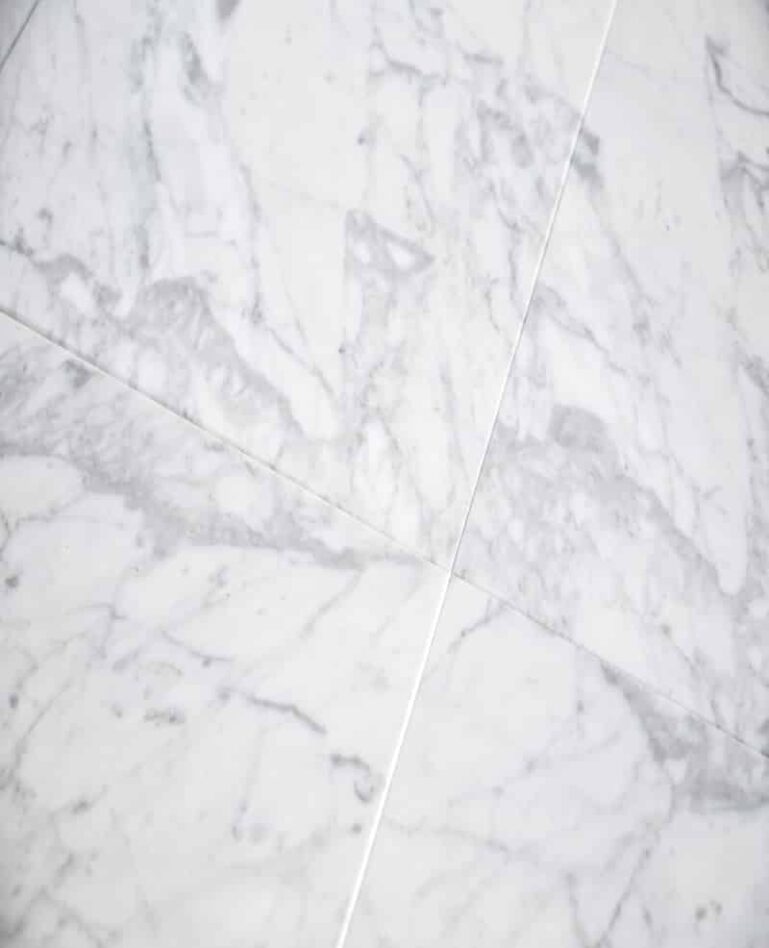 Bianco Carrara Honed Marble - Authentic Stone