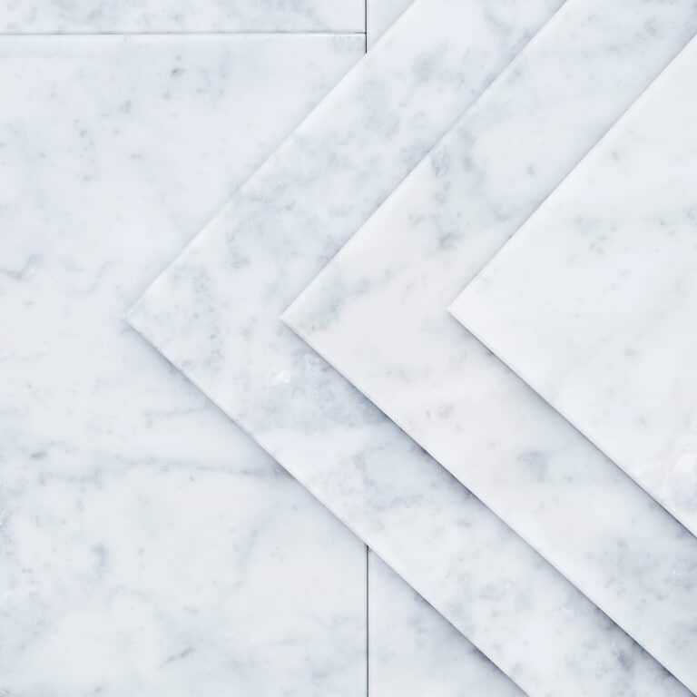 Bianco Carrara Polished Marble - Authentic Stone