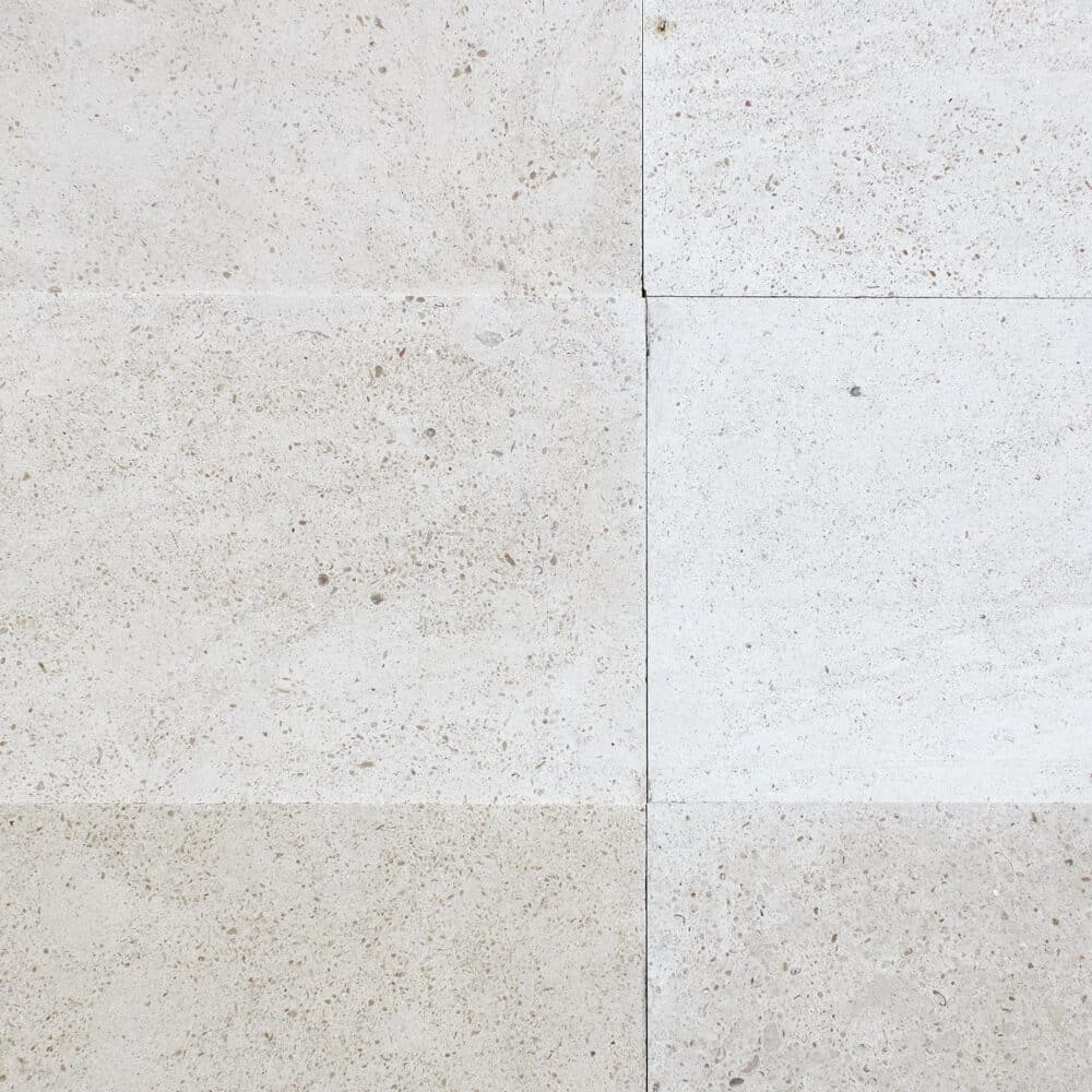 Moleanos Mixed White Honed Limestone - Authentic Stone
